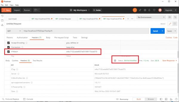 الـ Concurrency مع الـ Aspnet Core Web Api من خلال Etag Header انفورماتيك