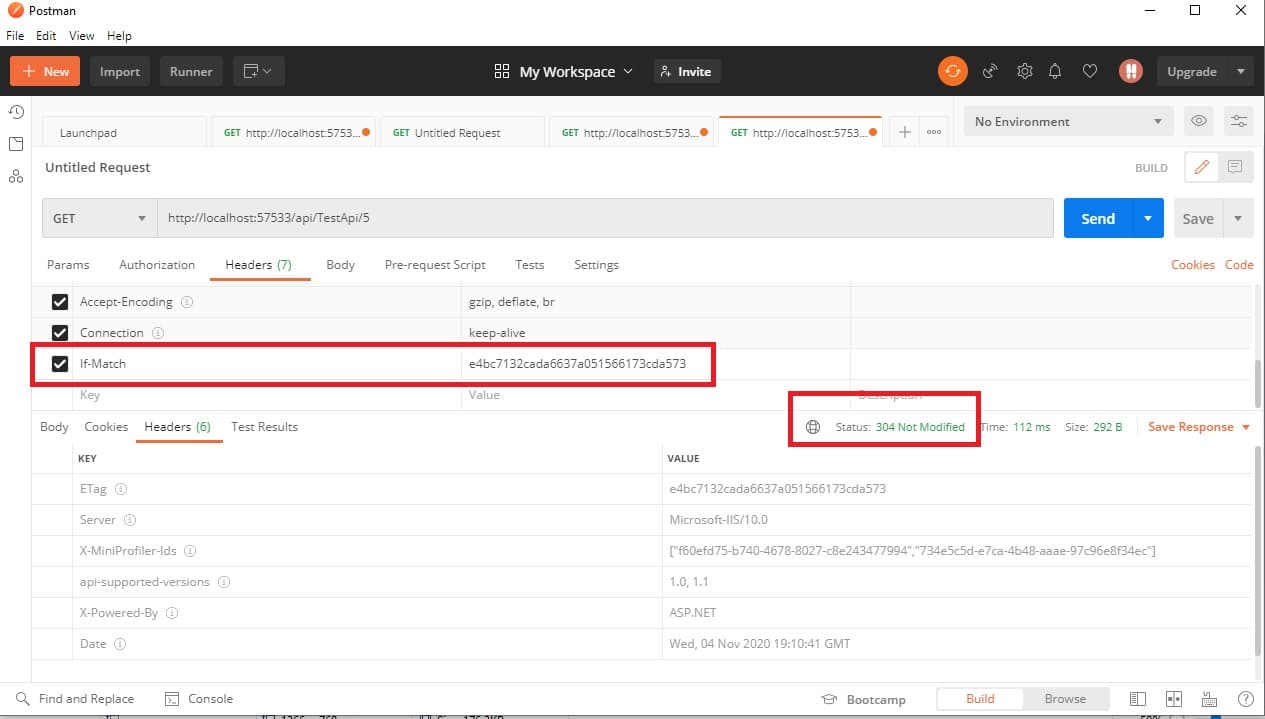 الـ Concurrency مع الـ ASP.NET Core Web API من خلال ETag Header - انفورماتيك